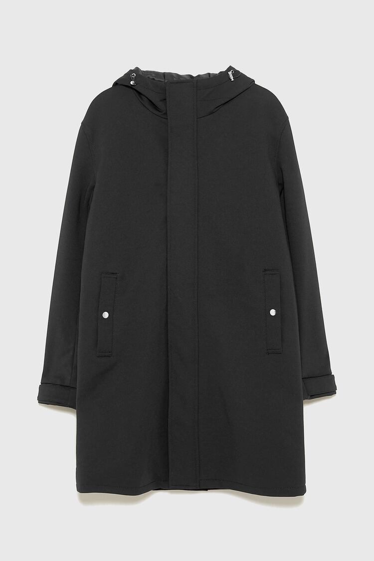 Geaca Zara, negru - d41534 | outletmag.ro