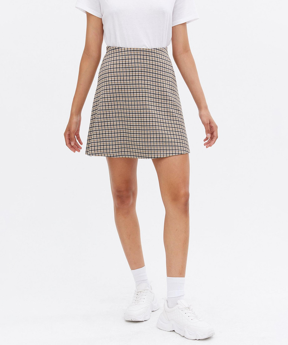 Fusta New look, maro - cb224776 | outletmag.ro
