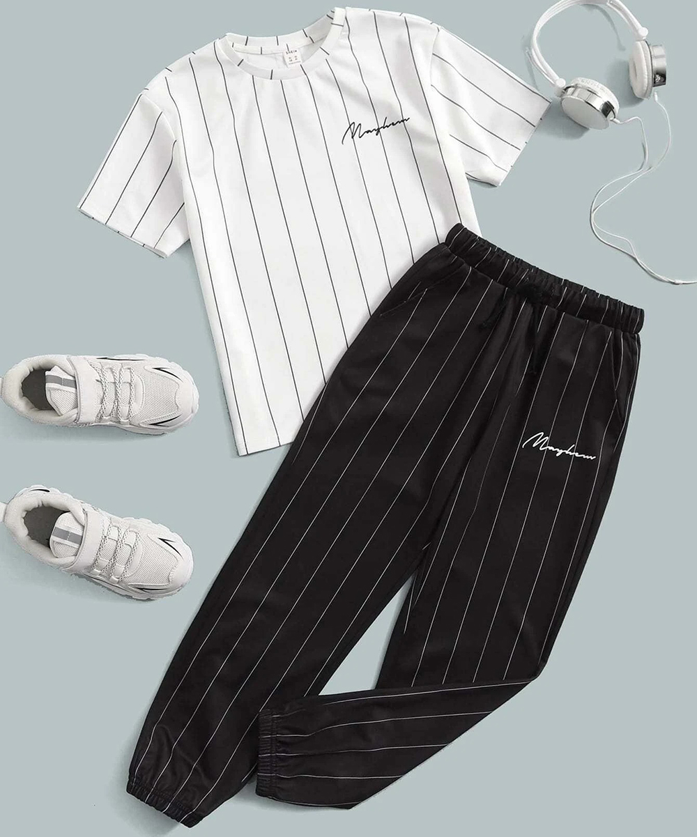 Compleu Shein Kids, alb - ng254515 | outletmag.ro