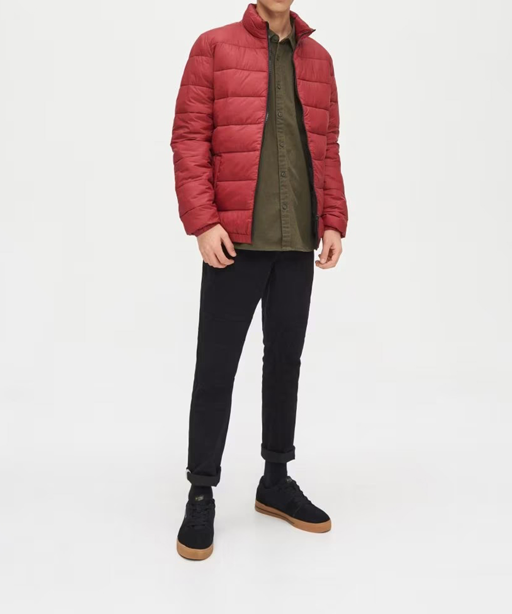 Geaca CROPP, rosu - om269107 | outletmag.ro