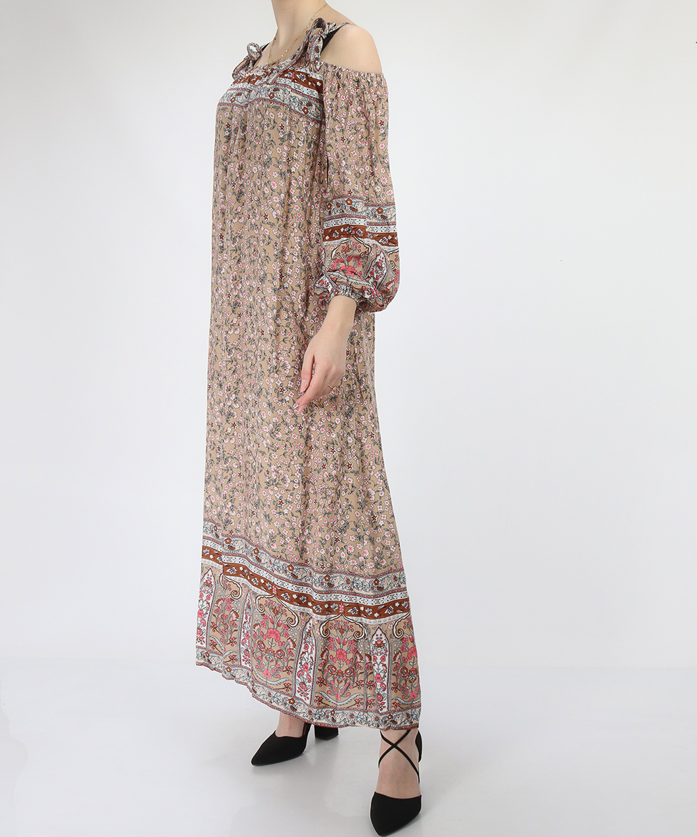 Rochie lunga SHEIN, maro - ab273083 | outletmag.ro