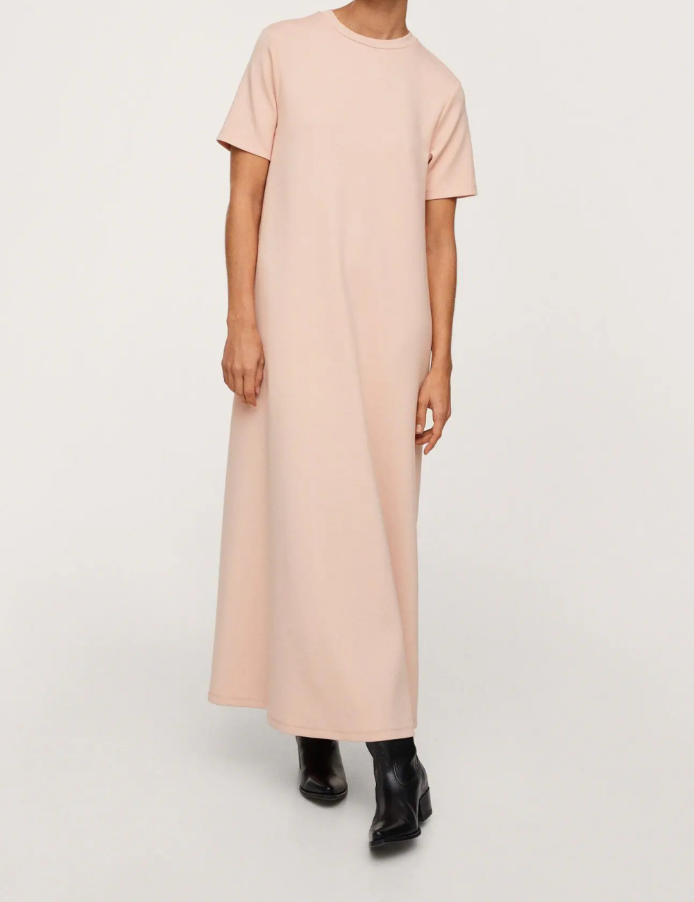 Rochie lunga casual Mango, portocaliu - om365493 | outletmag.ro