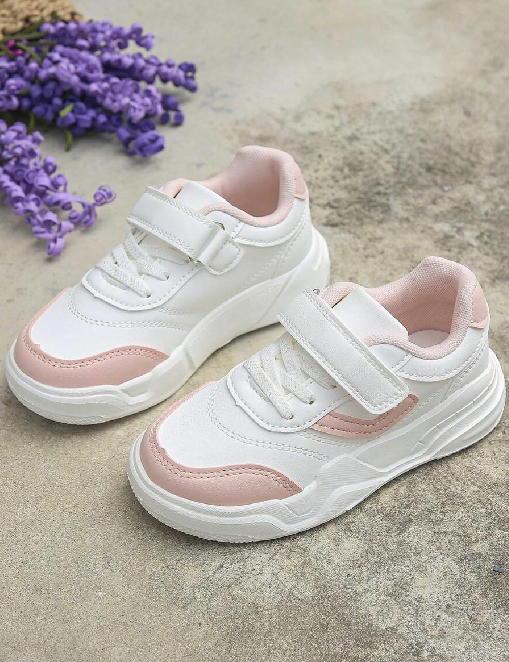 Adidasi casual de vară Shein Kids, alb - pl417290 | outletmag.ro