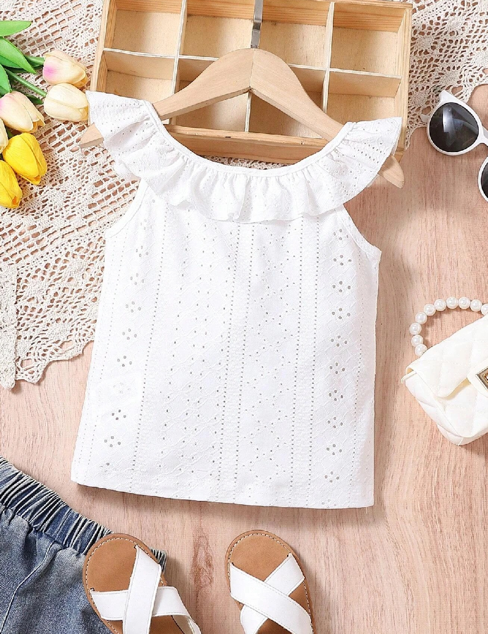 Bluza casual Shein Kids, alb - tm457984 | outletmag.ro