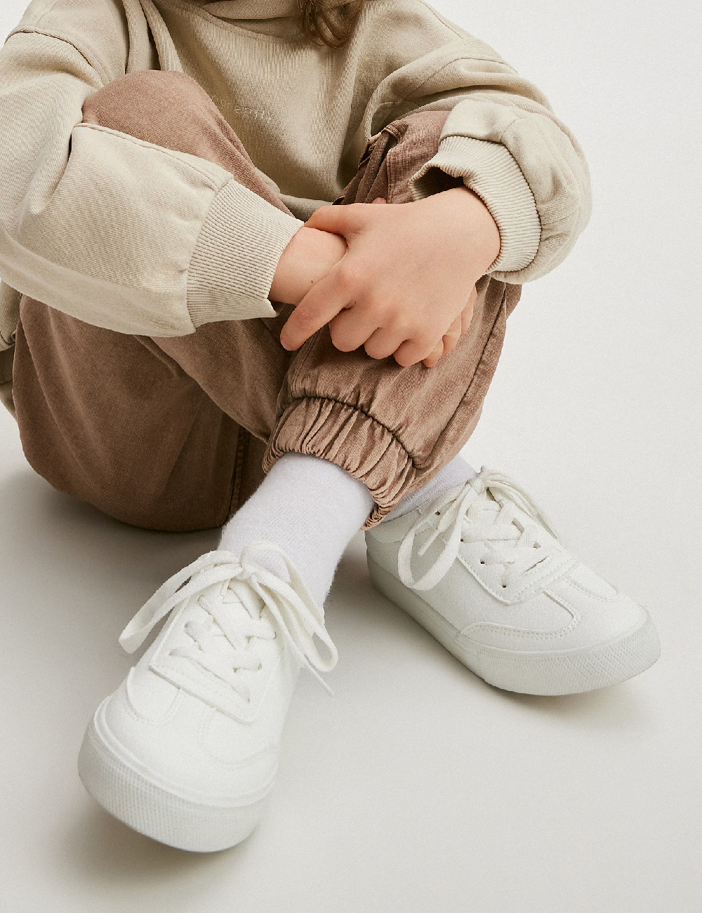 Adidasi casual de primăvară toamnă Reserved, alb - om466983 | outletmag.ro