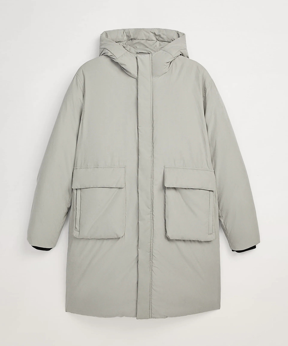 Geaca Zra cu capse, gri - ng86923 | outletmag.ro