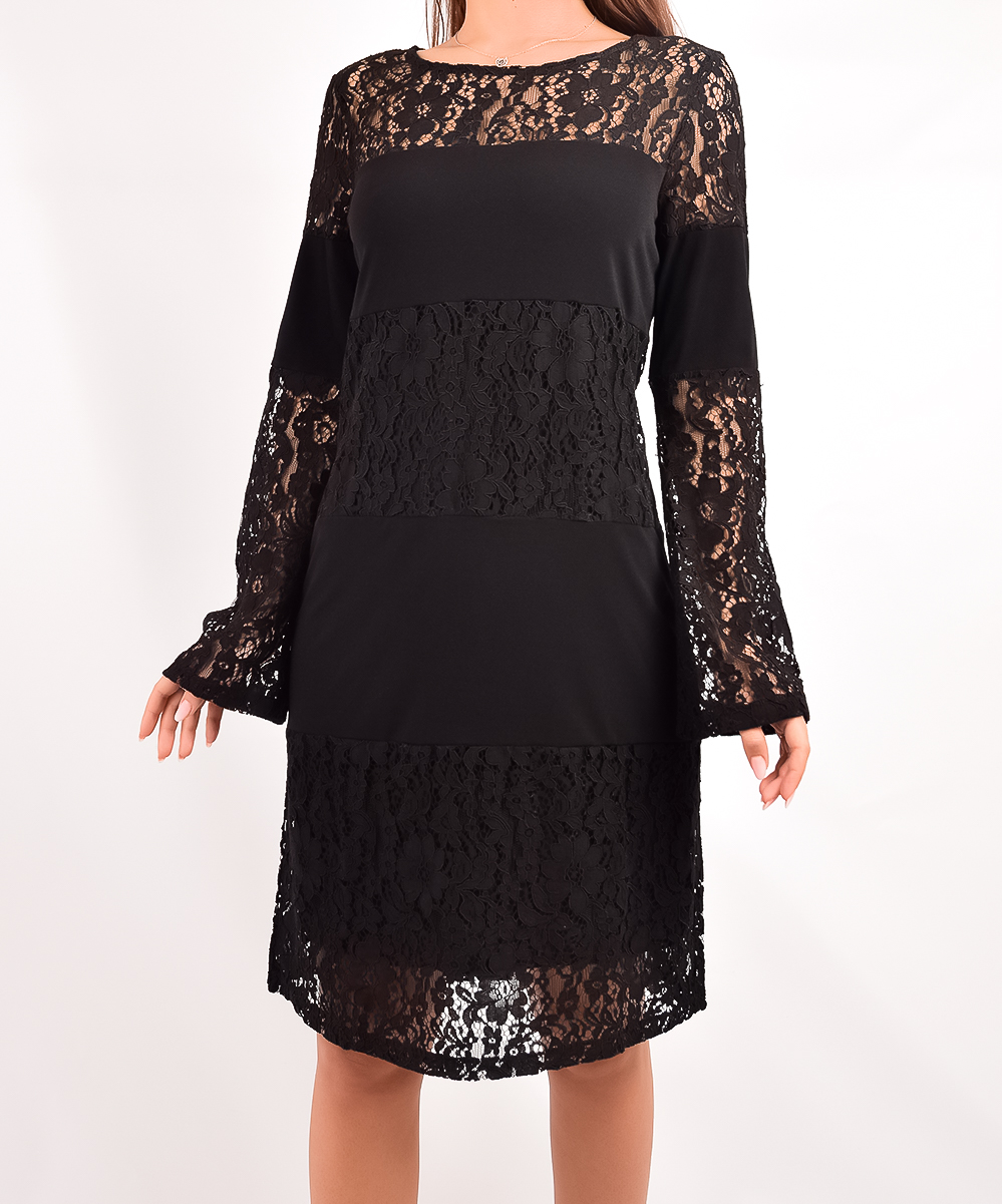 Rochie Cartoon, negru - cp87786 | outletmag.ro