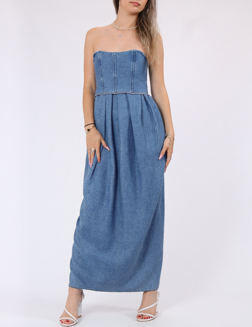 Rochie medie casual ASOS cu fermoar, albastru - ai602264 | outletmag.ro