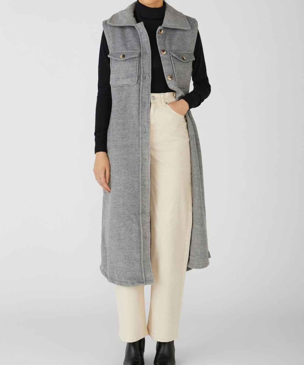 Vesta Object cu cordon și nasturi, gri - ca118346 | outletmag.ro