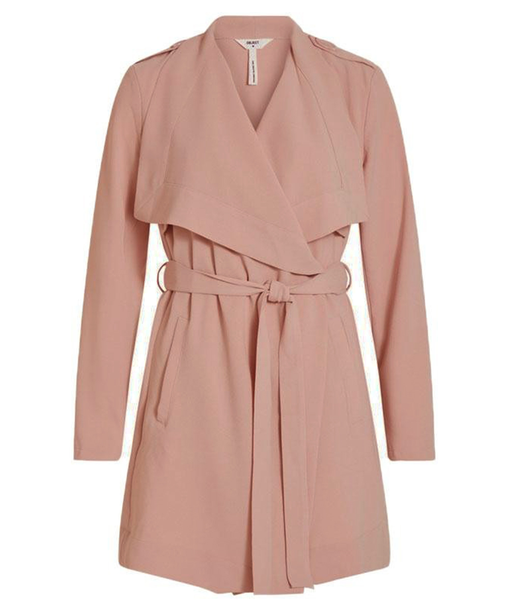 Trench Object, roz - pl181540 | outletmag.ro