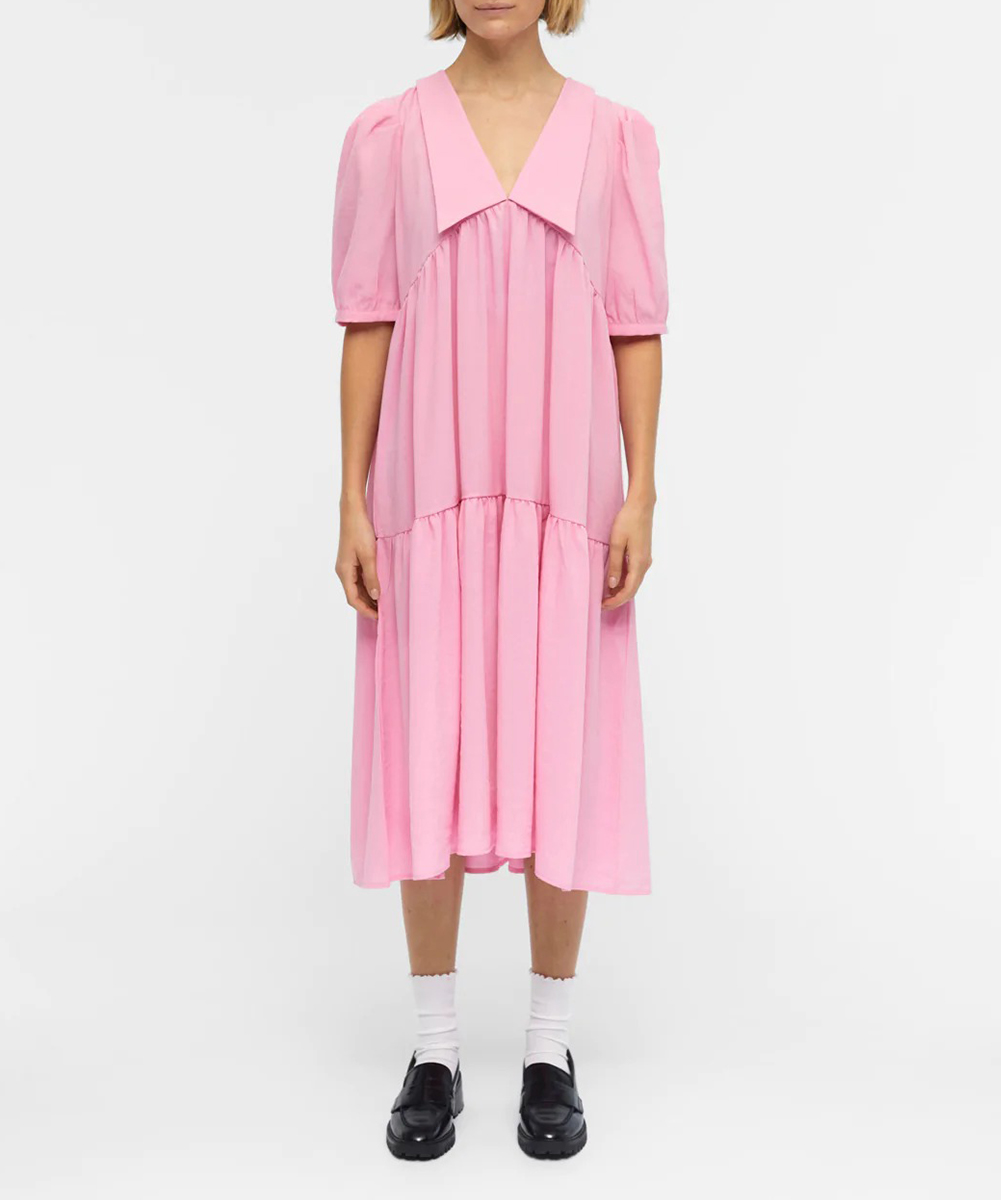 Rochie Medie Object, roz - ai197484 | outletmag.ro