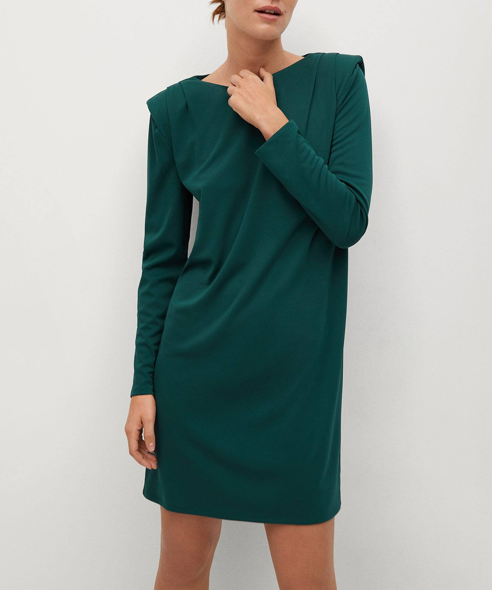 Rochie Scurta Mango, verde - ai204710 | outletmag.ro