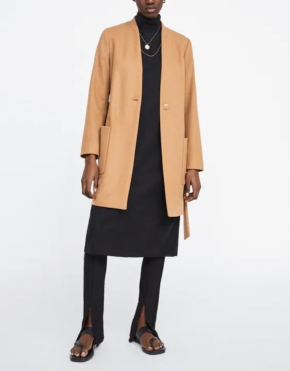 Palton Zara, maro - d40557 | outletmag.ro