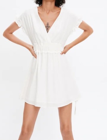 Rochie Zara, alb - vs48186 | outletmag.ro