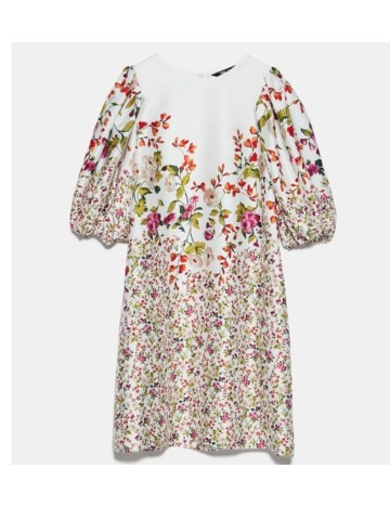 Rochie Zara, floral print - tc50253 | outletmag.ro