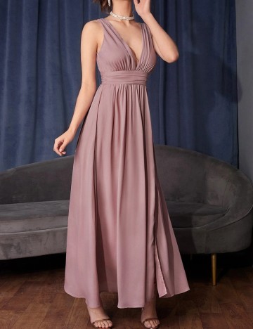 Rochie lunga SHEIN, roz - as268894 | outletmag.ro