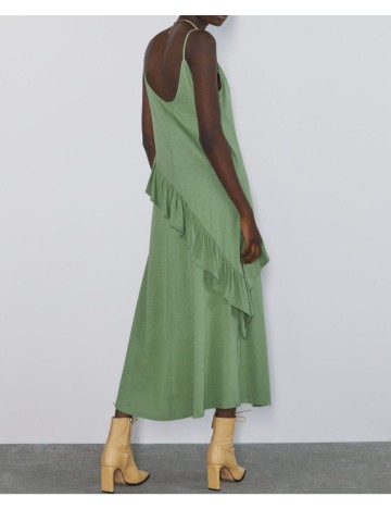 Rochie Zara, verde - cp51335 | outletmag.ro