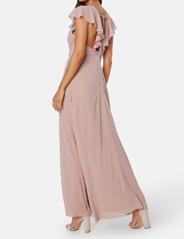 Rochie lunga de vară BUBBLEROOM, roz - om338870 | outletmag.ro